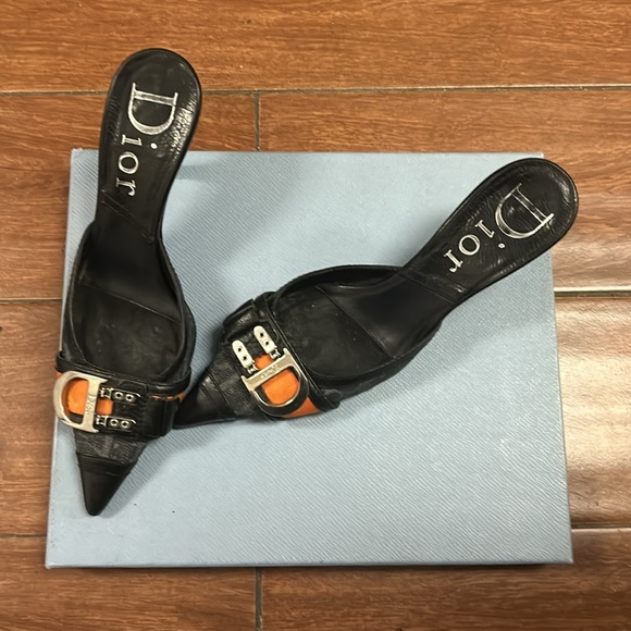 Dior | Shoes | Rare Dior Flight Pumps 365 Denim Signature Monogram ...